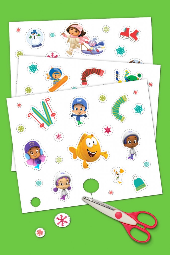 Nick Jr. Winter Stickers | Nickelodeon Parents