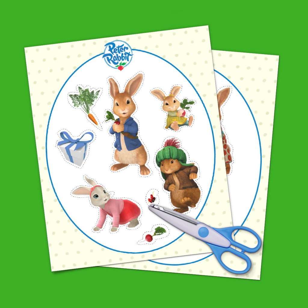 Peter Rabbit Birthday Party Goody Bag Stickers | Nickelodeon Parents