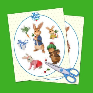 Peter Rabbit Birthday Party Goody Bag Stickers | Nickelodeon Parents