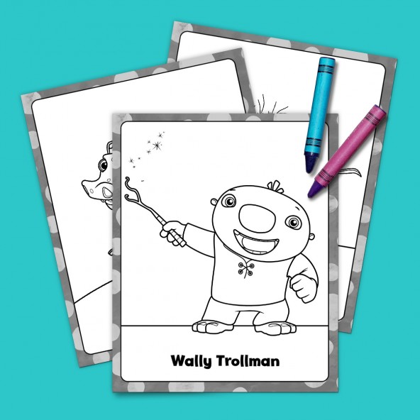 Wallykazam! Coloring Pack | Nickelodeon Parents