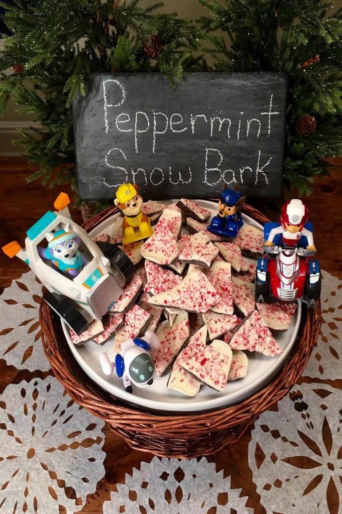 Pup-tastic Peppermint Snow Bark | Nickelodeon Parents