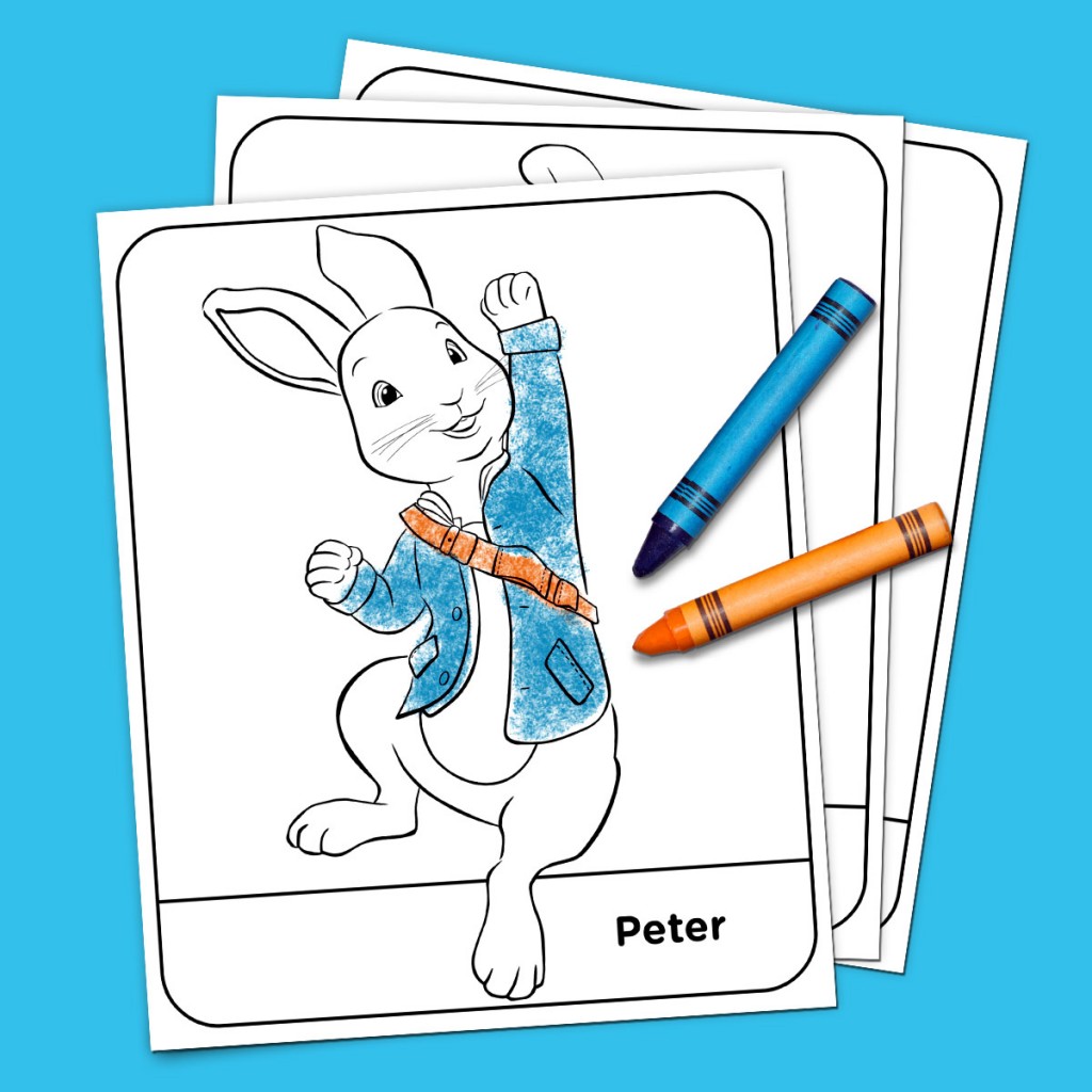 Peter Rabbit Coloring Pack | Nickelodeon Parents