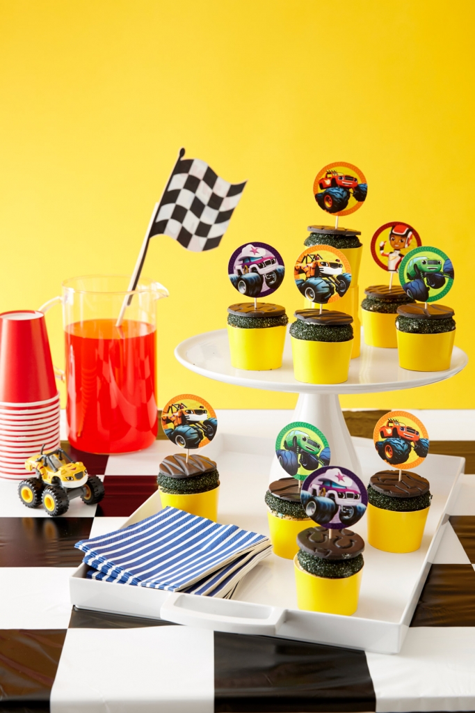 Blaze and the Monster Machines Cupcake Toppers | Nickelodeon Parents