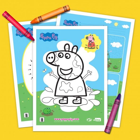 Peppa Pig Coloring Pages | Nickelodeon Parents