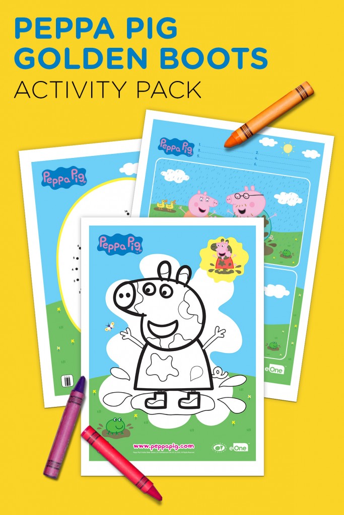 Peppa Pig Golden Boots Activity Pack | Nickelodeon Parents