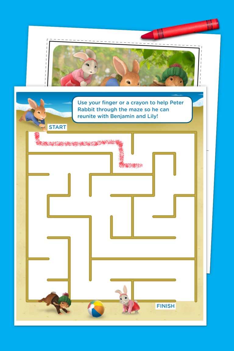 Peter Rabbit Summer Activity Pack | Nickelodeon Parents