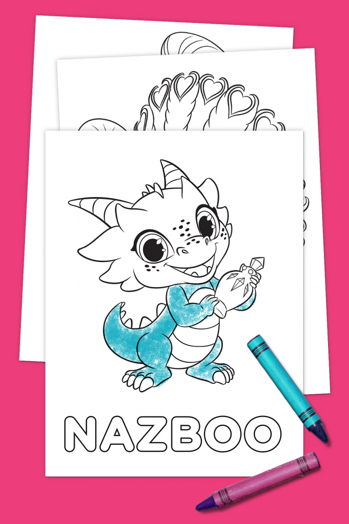 New Friends of Zahramay Falls Coloring Pack | Nickelodeon Parents