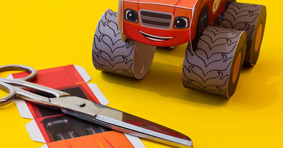 Blaze Vehicle Craft | Nickelodeon Parents
