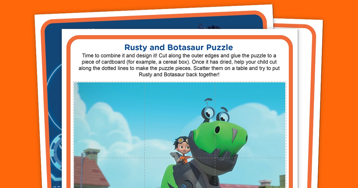 Rusty Rivets Activity Pack | Nickelodeon Parents