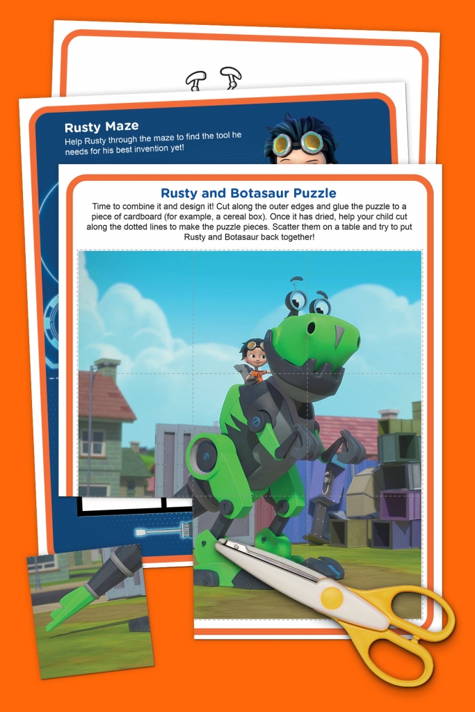 Rusty Rivets Activity Pack | Nickelodeon Parents