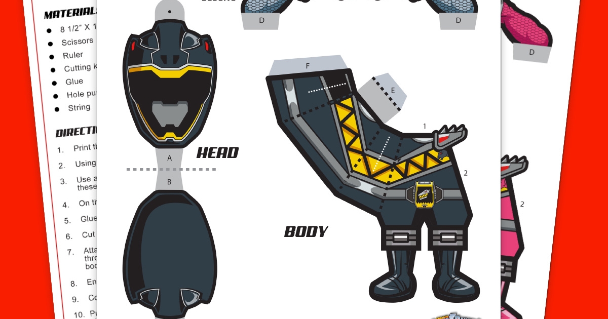 Power Rangers Dino Super Charge Ornaments | Nickelodeon Parents