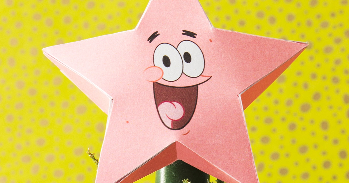 Patrick Star Tree Topper | Nickelodeon Parents