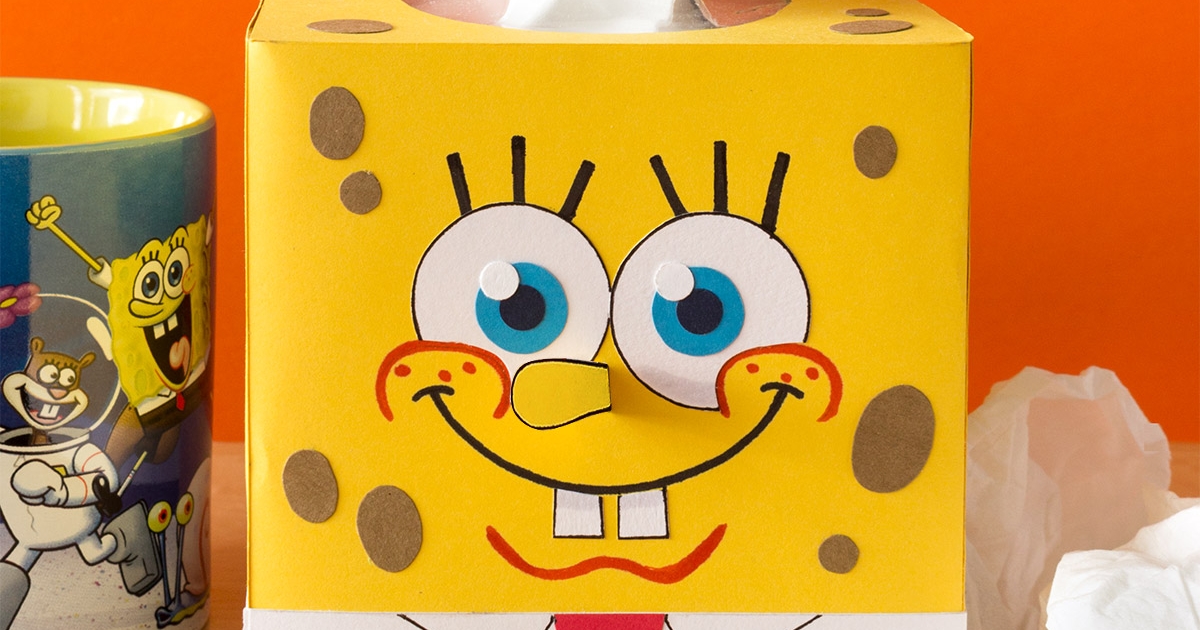 SpongeBob Tissue Box | Nickelodeon Parents