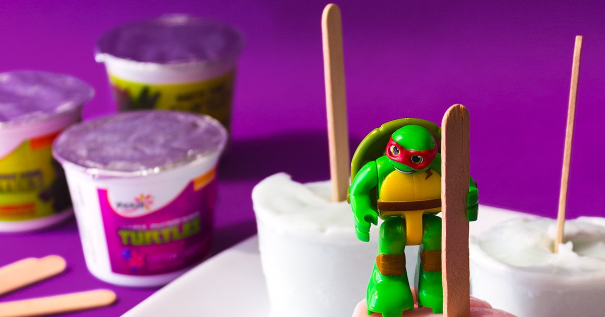 TMNT and SpongeBob Frozen Yogurt Pops | Nickelodeon Parents