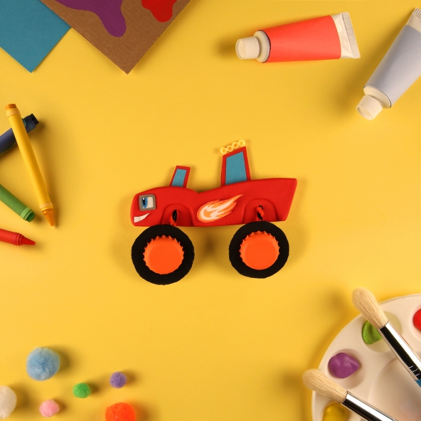 Blaze Light Riders Craft | Nickelodeon Parents