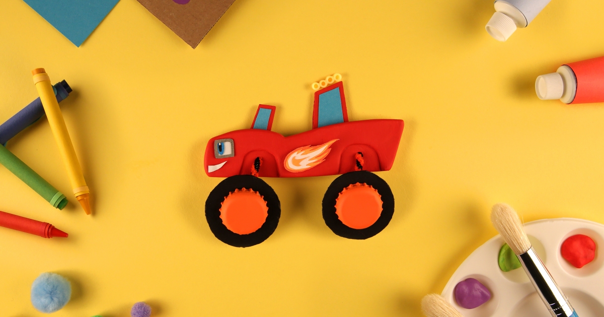 Blaze Light Riders Craft | Nickelodeon Parents
