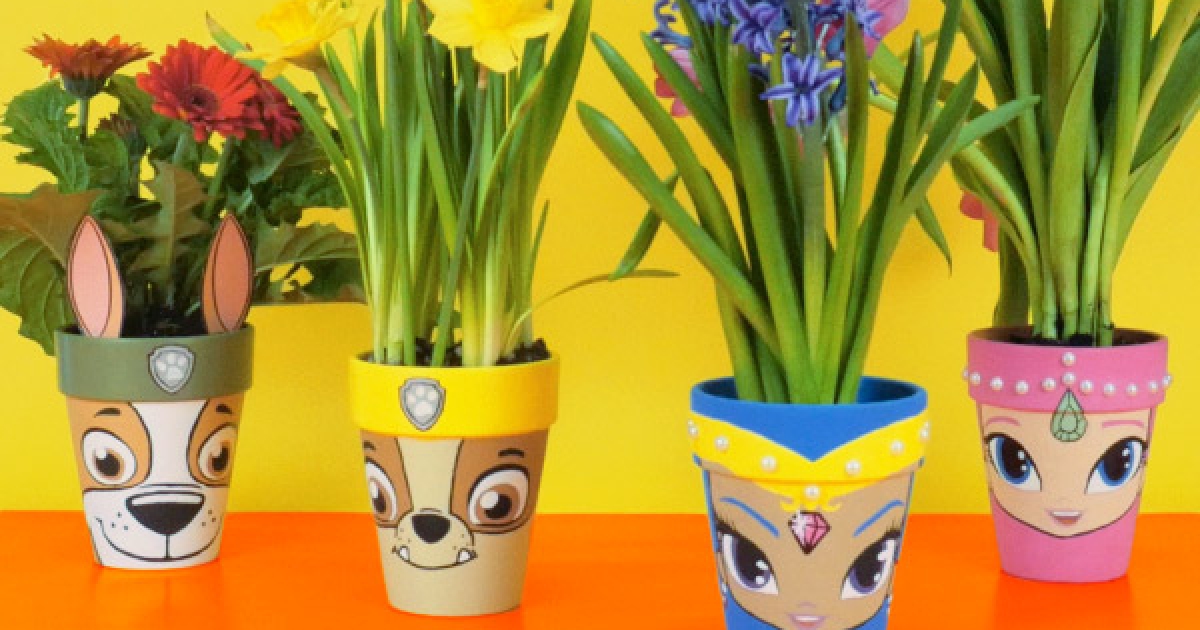 Nick Jr. Springtime Flower Pots | Nickelodeon Parents