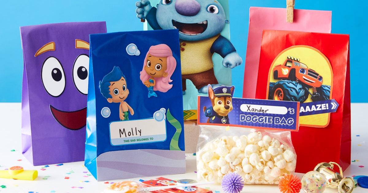 Nick Jr. Printable Goody Bags | Nickelodeon Parents