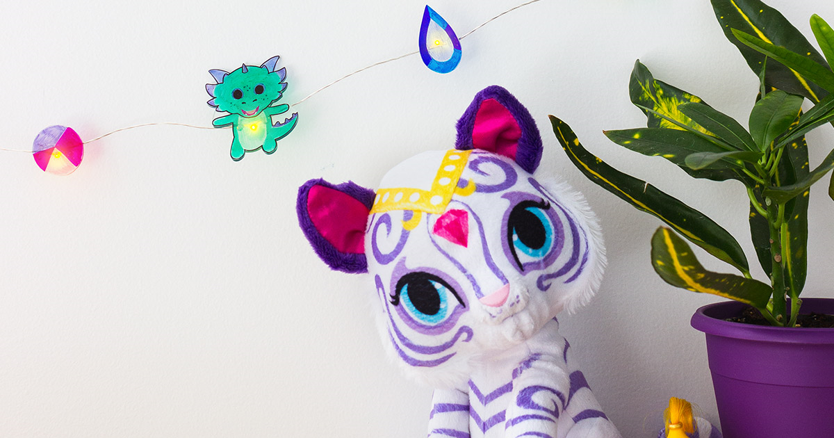 Nazboo Twinkle Lights Craft | Nickelodeon Parents