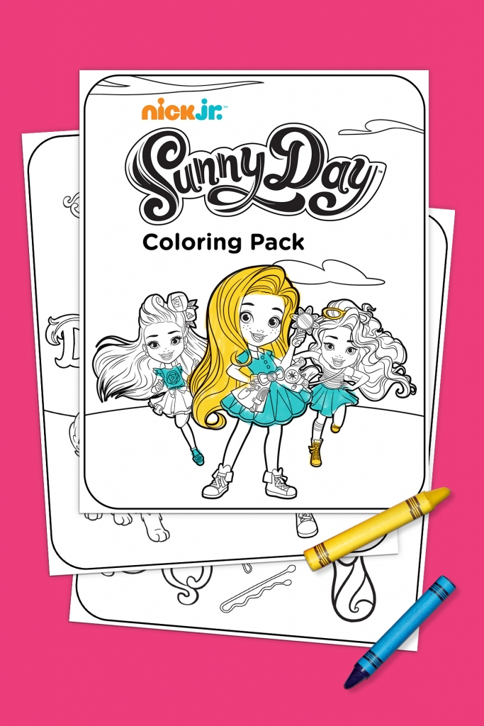 Sunny Day Coloring Pack | Nickelodeon Parents
