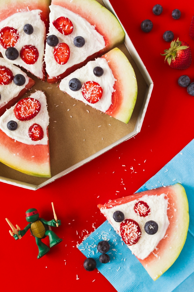 TMNT Watermelon Pizza Recipe | Nickelodeon Parents