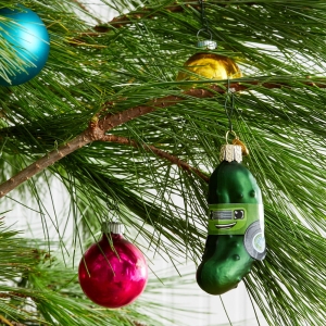 Pickle Ornament Coloring Page