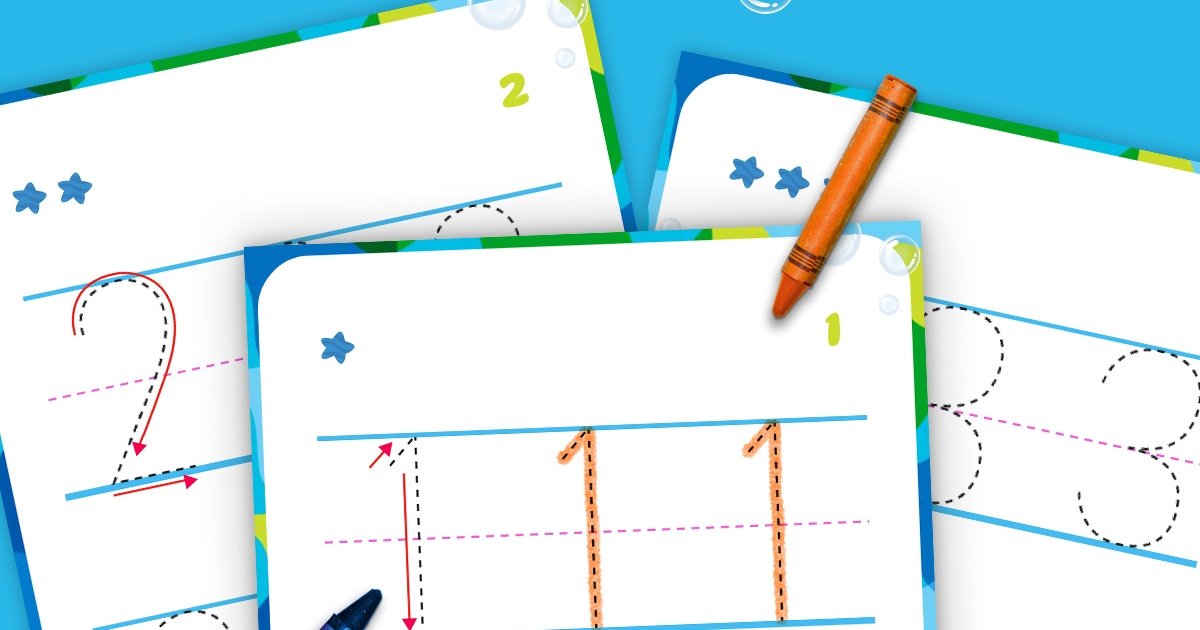 Preschool Number Tracing | Nickelodeon Parents