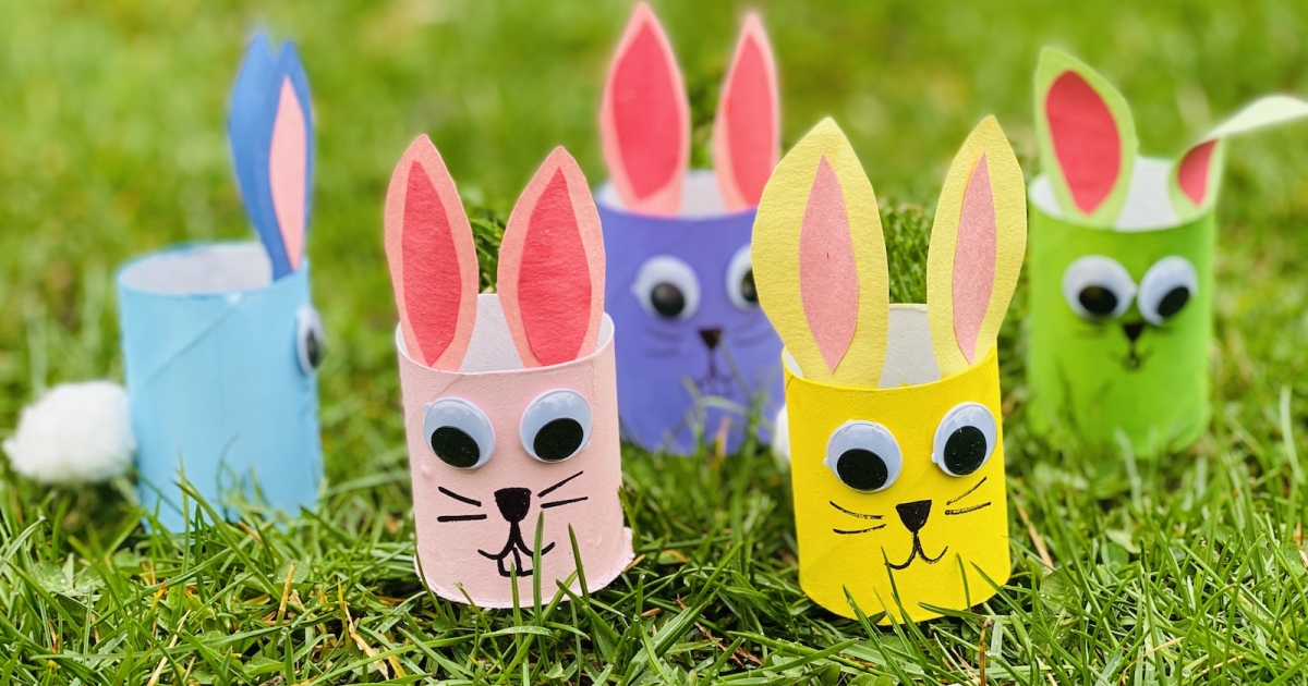 Friendly Springtime Bunny Craft | Nickelodeon Parents