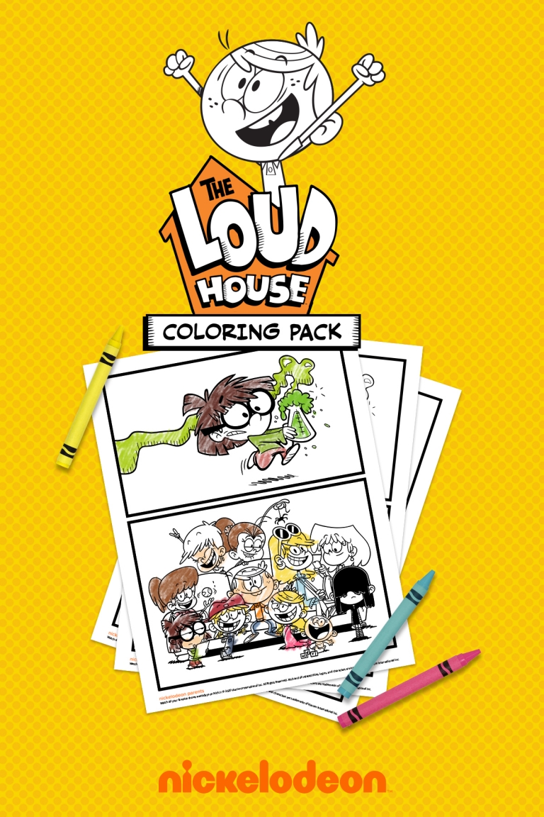 The Loud House Coloring Pack | Nickelodeon Parents