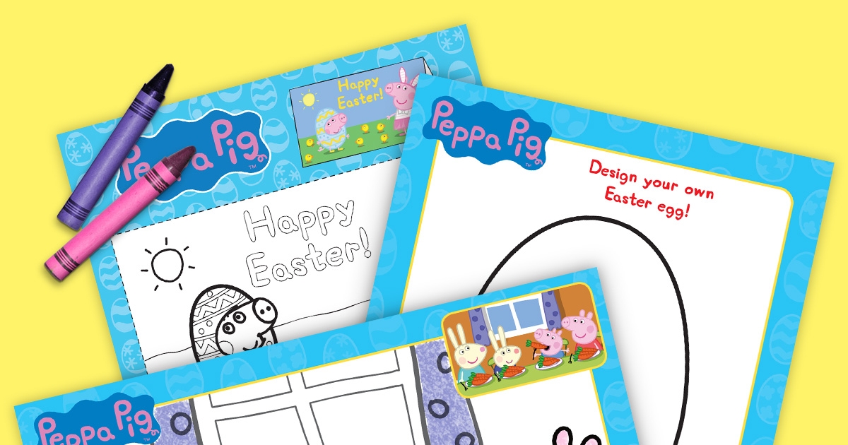 Peppa Pig Easter Activity Pack | Nickelodeon Parents