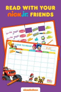 Nick Jr. Weekly Reading Sticker Chart | Nickelodeon Parents