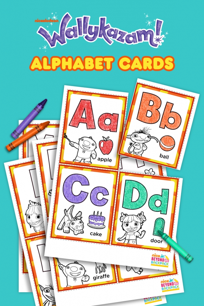 Wallykazam Alphabet Learning Cards | Nickelodeon Parents