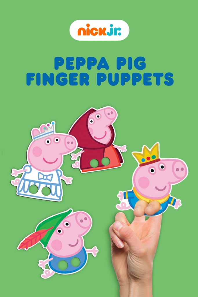 Have Fun With Peppa and George Finger Puppets | Nickelodeon Parents