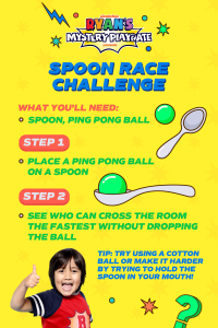 A Quick Kid Challenge: The Spoon Race | Nickelodeon Parents
