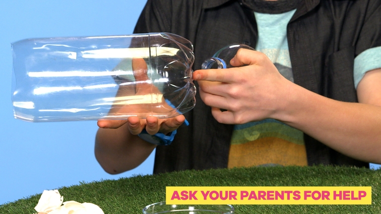 Make Your Own Soda Bottle Compost Bin | Nickelodeon Parents