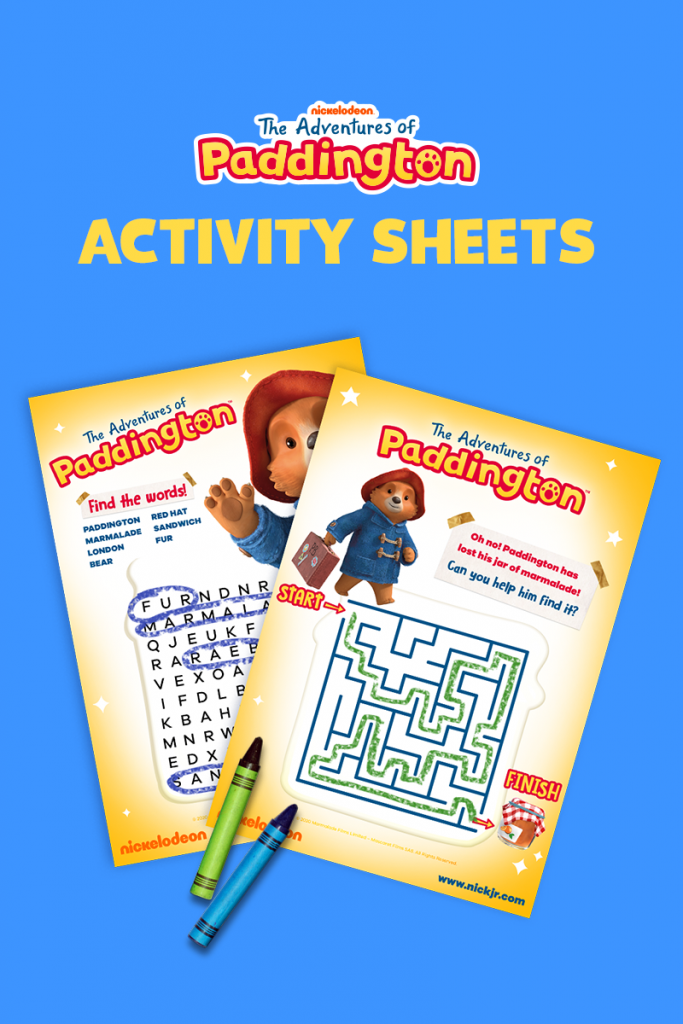 The Adventures of Paddington Continue … On Paper! | Nickelodeon Parents