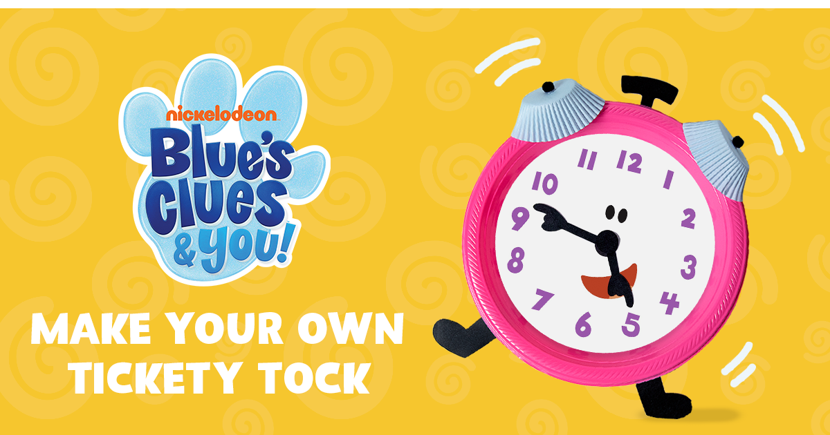 Time to Make Your Own Tickety Tock Clock | Nickelodeon Parents