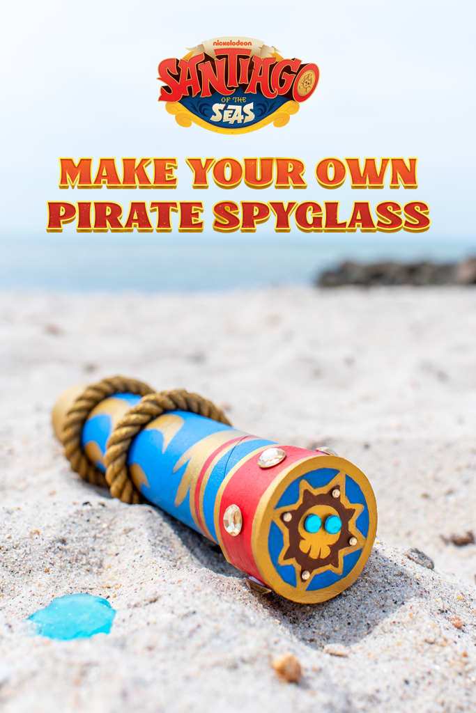 Make Your Own Santiago of the Seas Pirate Spyglass | Nickelodeon Parents