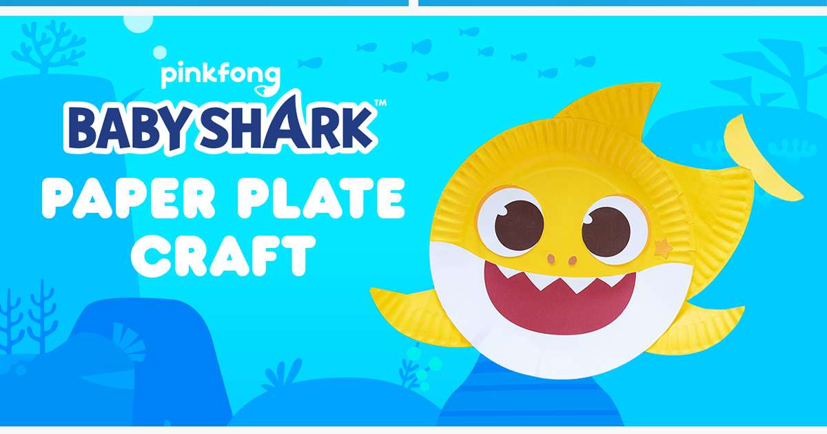 It’s a Baby Shark Plate Craft, Doo-De-Doo-De-Doo | Nickelodeon Parents