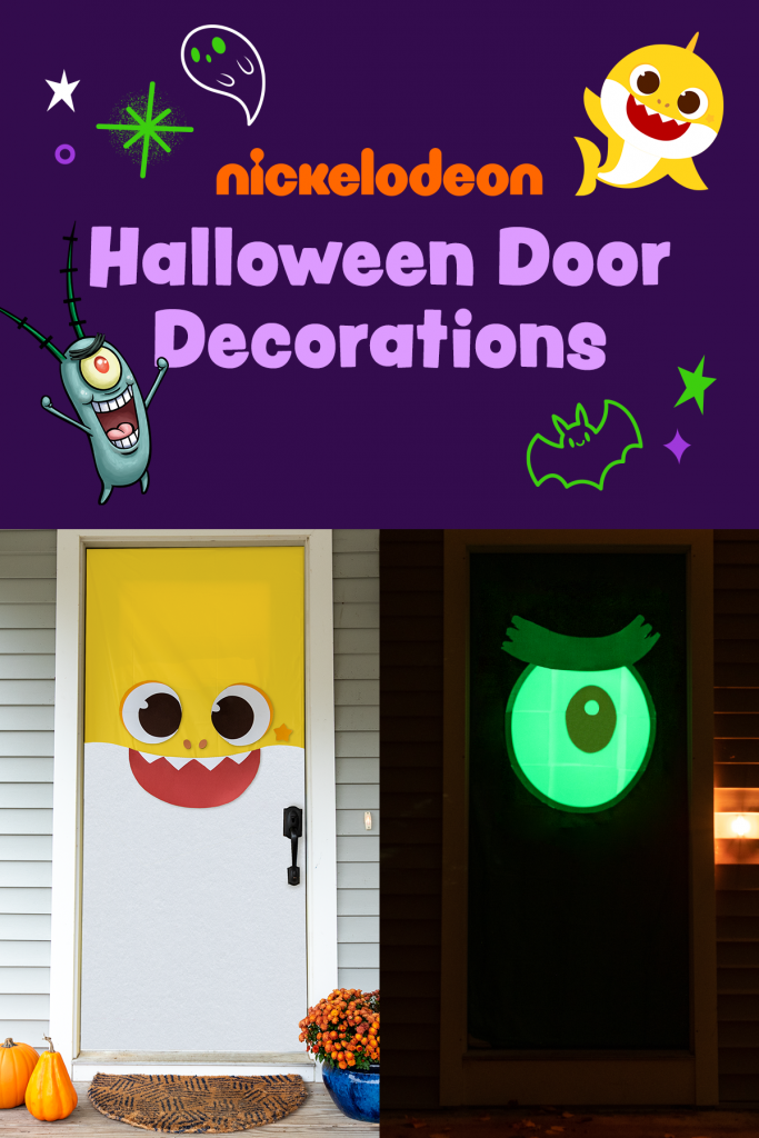 Knock, Knock, Boo! Nick-Themed Halloween DIY Door Decor | Nickelodeon ...