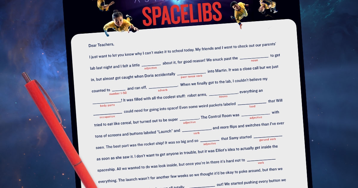 What’s That, You Say? Astronaut Space Libs! | Nickelodeon Parents