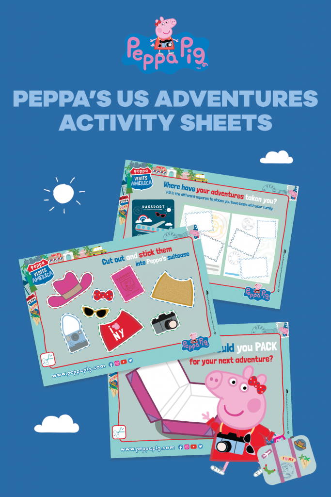 Peppa Travels to America! | Nickelodeon Parents