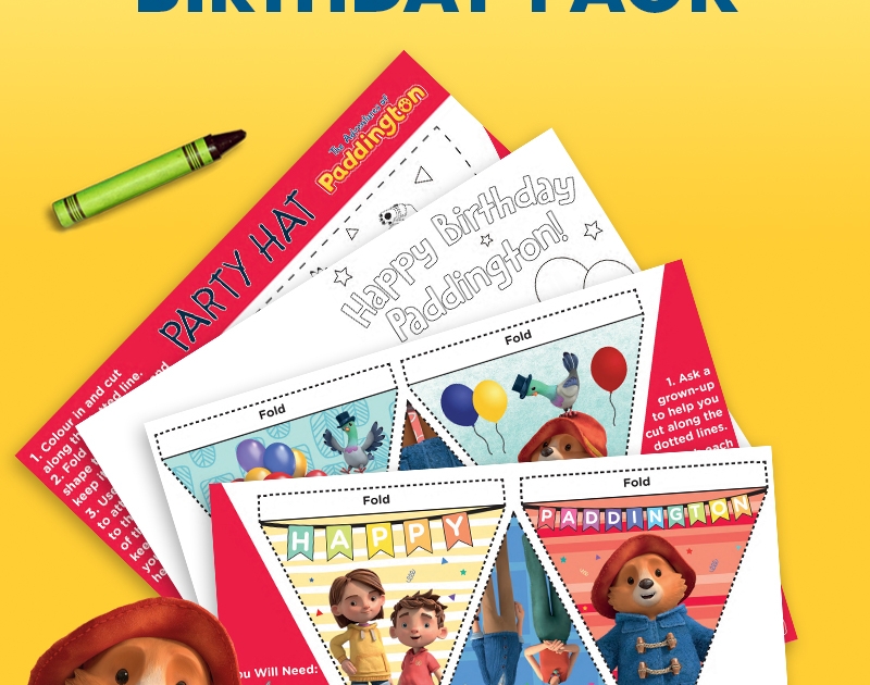 Make a Paddington Birthday Banner | Nickelodeon Parents