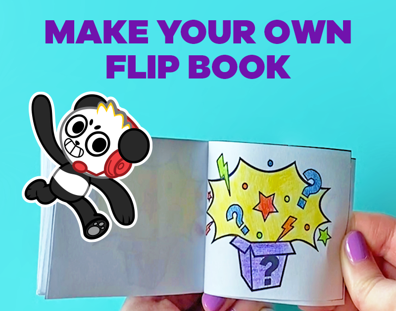 Make Your Own Mystery Box Flip Book | Nickelodeon Parents