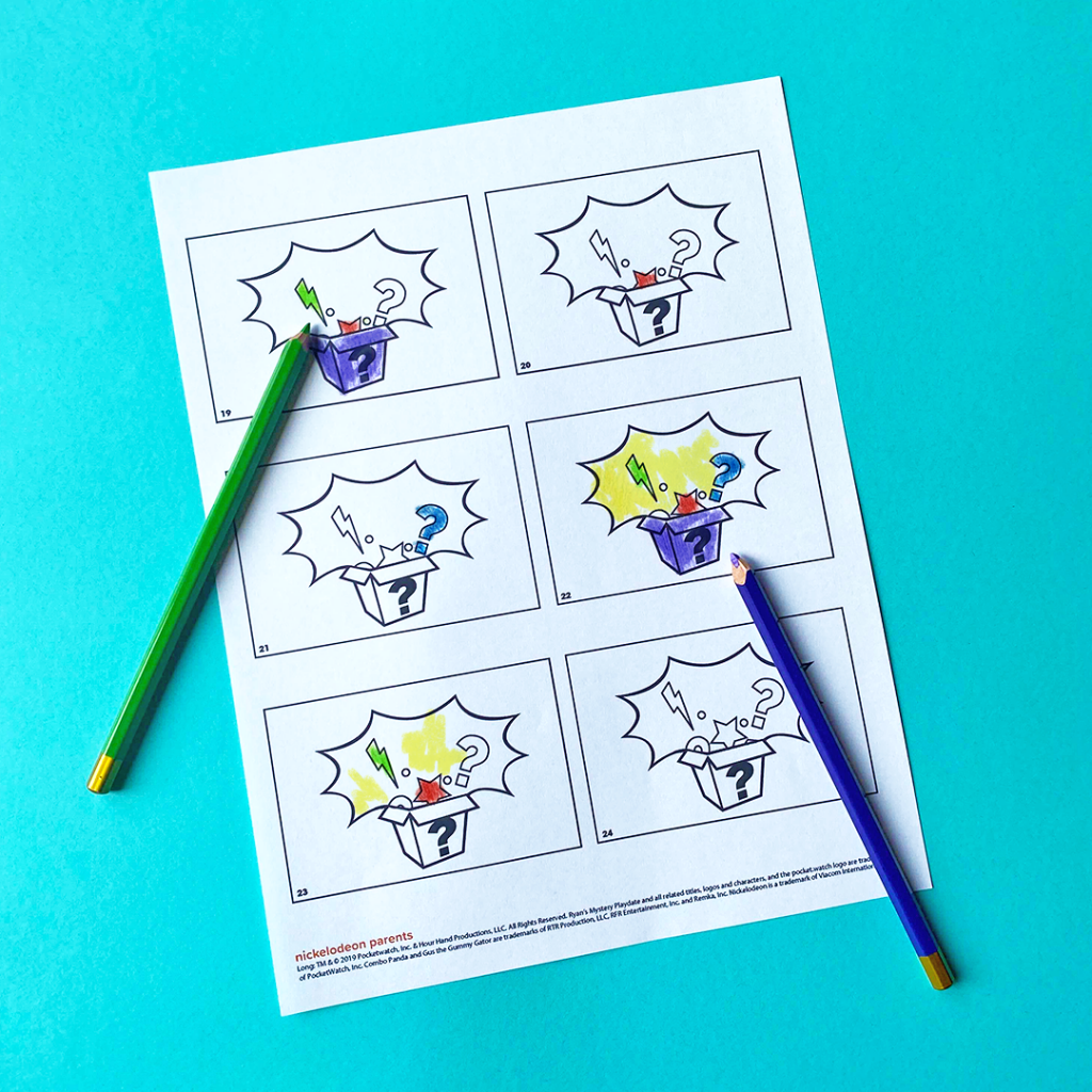 Make Your Own Mystery Box Flip Book | Nickelodeon Parents