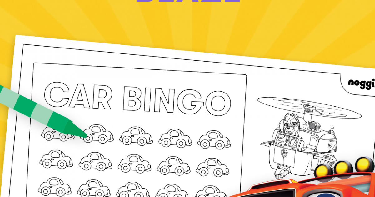Beginning Bingo With Blaze | Nickelodeon Parents
