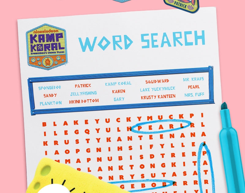 Go Fishing for SpongeBob Words | Nickelodeon Parents