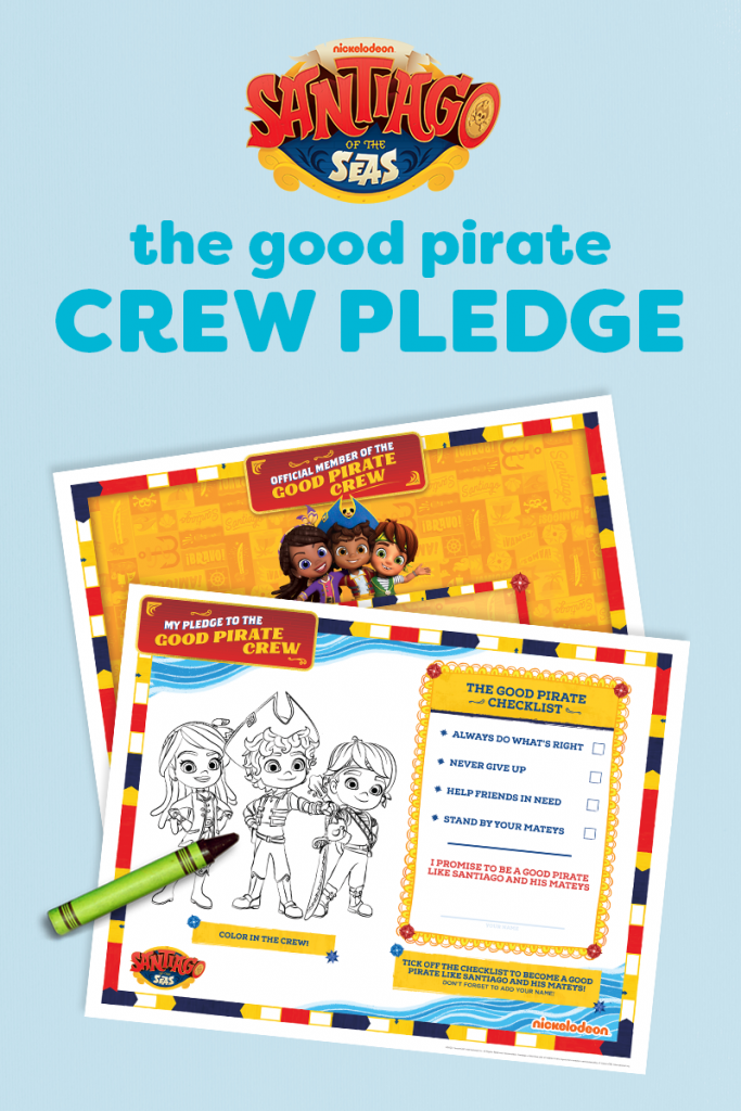A Pledge to the Good Pirate Crew | Nickelodeon Parents