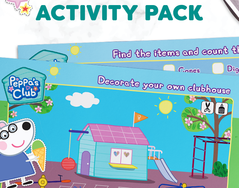 Picture This: The Peppa's Club Activity Booklet | Nickelodeon Parents