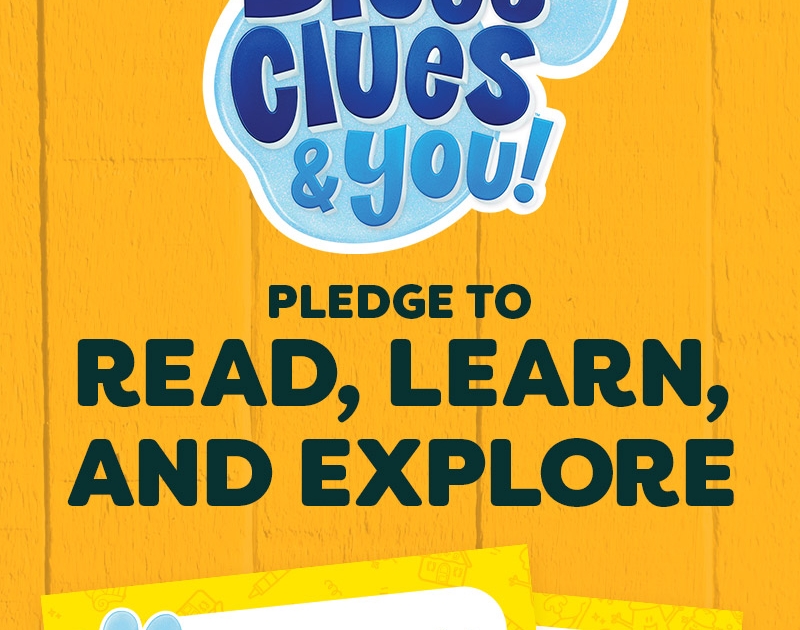 Pledge to Read, Learn, and Explore with Blue | Nickelodeon Parents